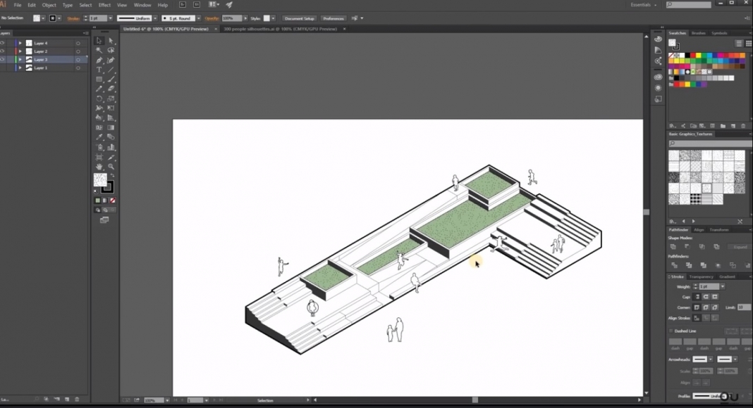 Axonometric Diagram in Adobe Illustrator - Dezign Ark (Beta)