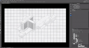 Easy Axonometric Diagram Tutorial with Sketchup and Photoshop - Dezign ...