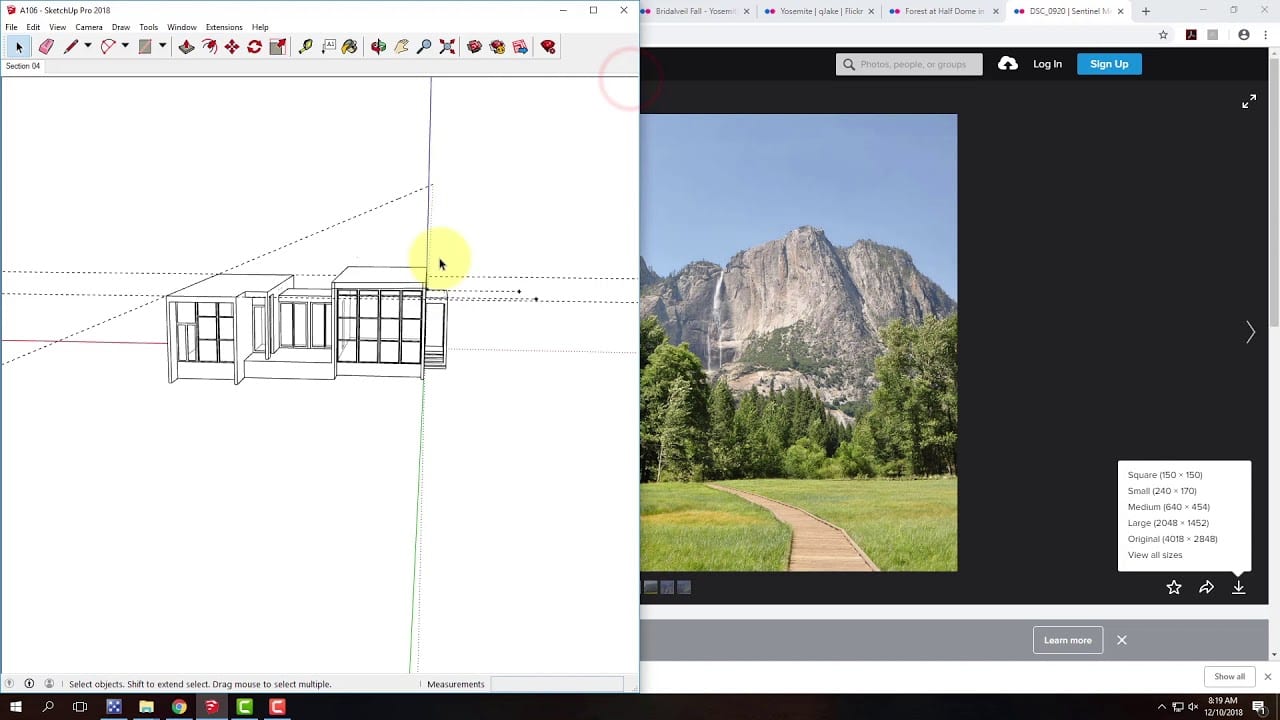 Lecture 129 - Perspectives from SketchUp (Fall 2018) - Dezign Ark