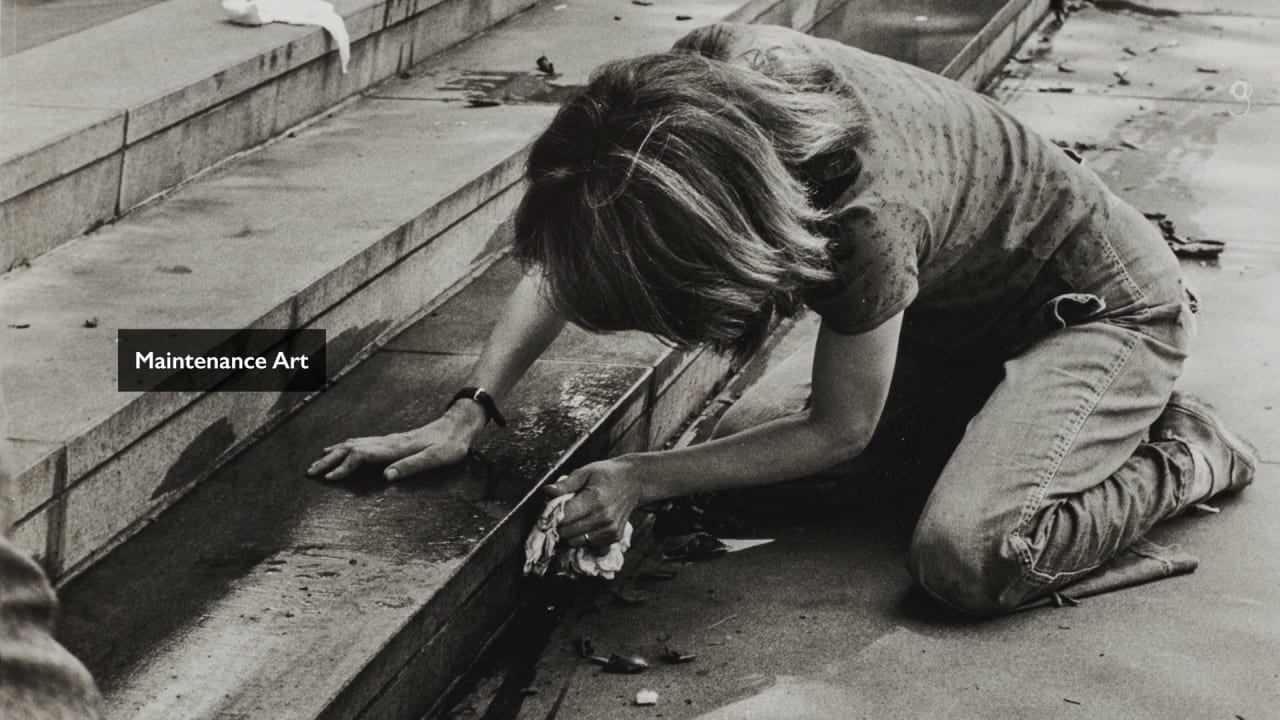 Mierle Laderman Ukeles, Washing/Tracks/Maintenance: Outside (July 23 ...