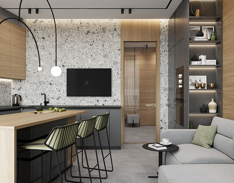 DE&DE/Eco minimalism apartment - Dezign Ark (Beta)