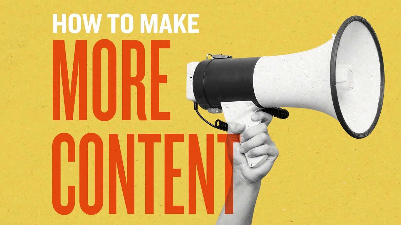 How to Make More Content and Reach More People - Dezign Ark