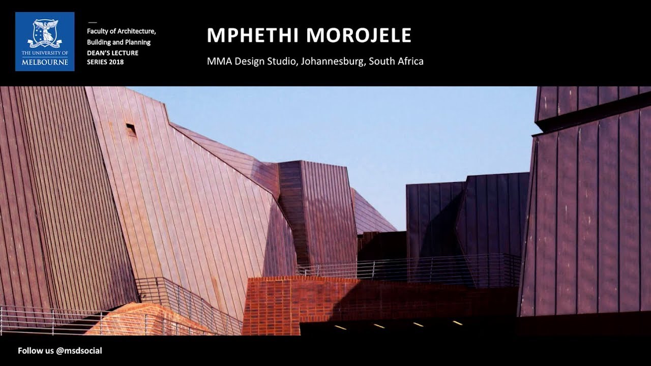 Dean's Lecture Series 2018 - Mphethi M Morojele - Dezign Ark