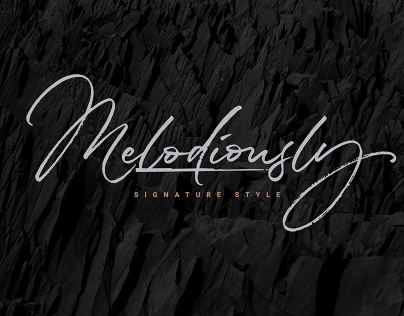 Melodiously Script - Dezign Ark