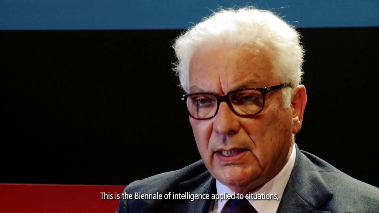 Biennale Architettura 2016 - Paolo Baratta - Dezign Ark