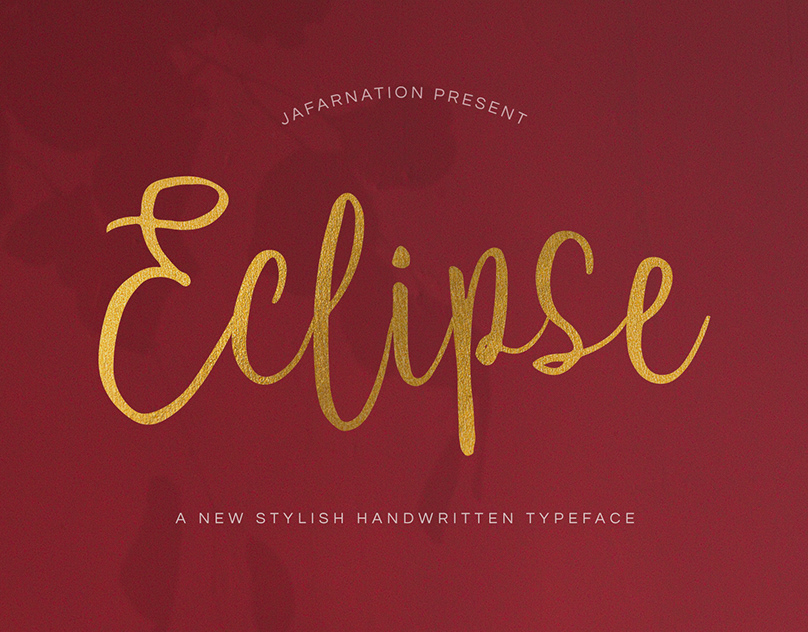 Eclipse Script Font Dezign Ark