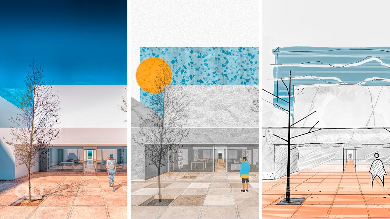 1 Project and 3 Different Visualization in Architecture - Dezign Ark