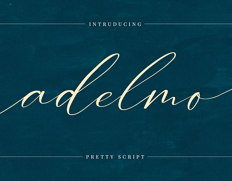Adelmo Script Font - Dezign Ark