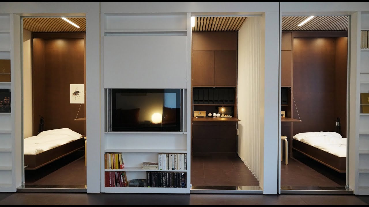 Reconfigurable apartment allows residents to transform their living ...