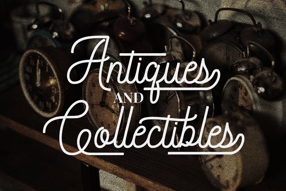 Barlington Monoscript Typeface - Dezign Ark