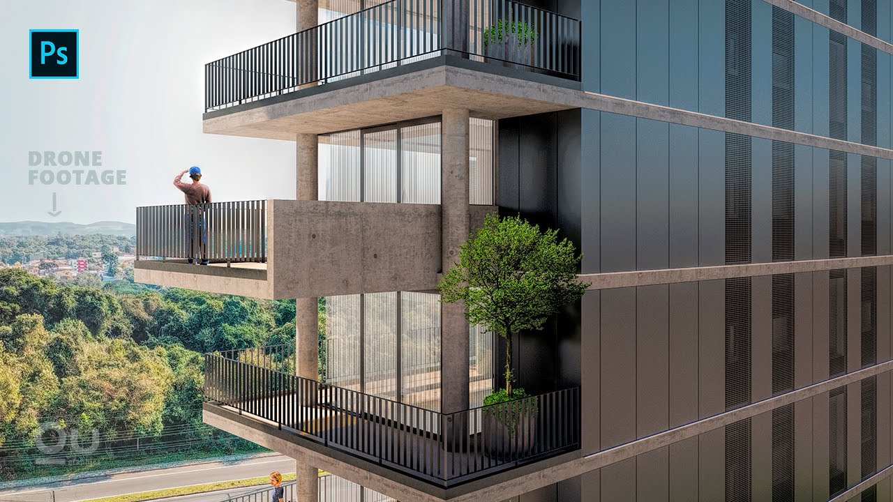 Creating an Aerial Perspective with Drone Footage - Dezign Ark