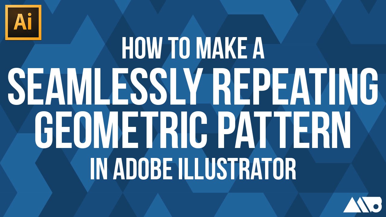 How To Make A Seamlessly Repeating Geometric Pattern In Adobe