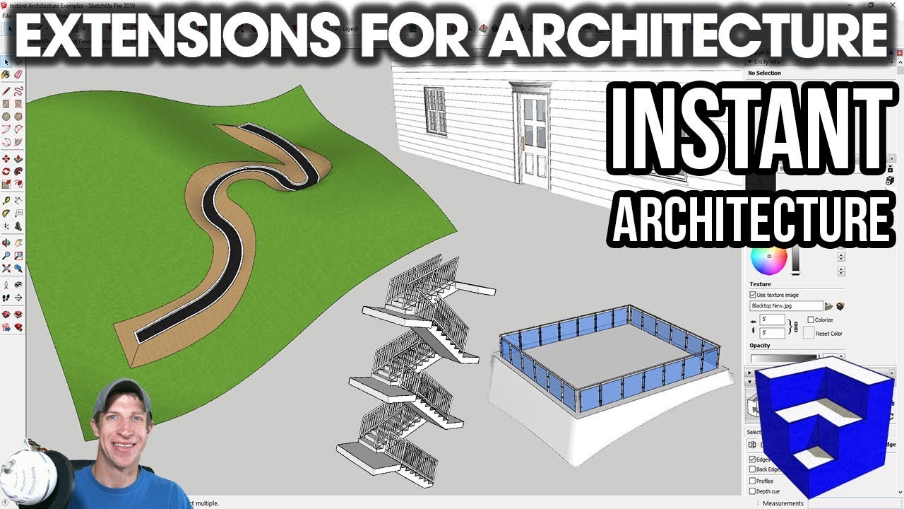 SketchUp Extensions FOR ARCHITECTURE - Instant Architecture by Vali ...