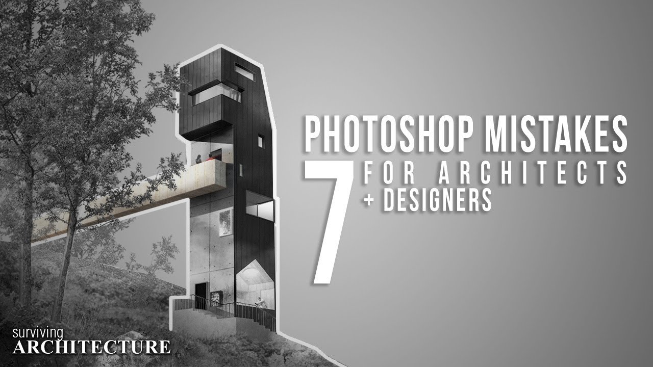 7 WORST WAYS YOU ARE RUINING YOUR RENDERS - Photoshop Mistakes - Dezign Ark
