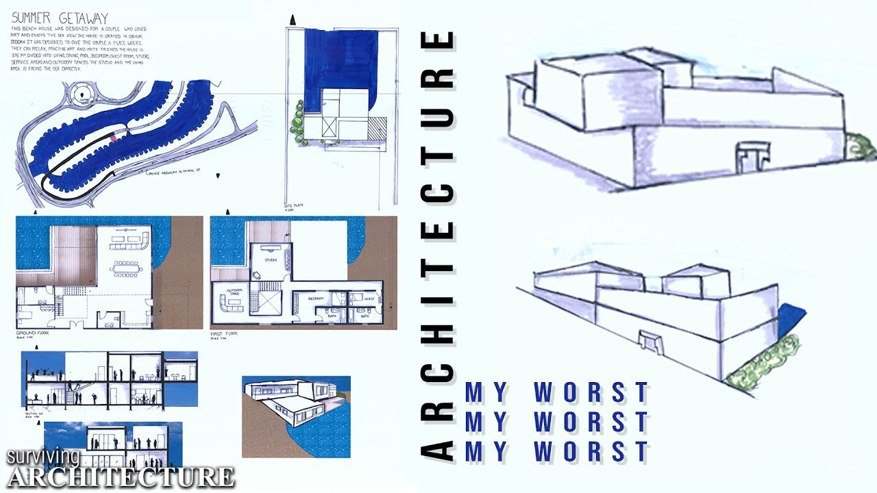 My Worst Architecture Projects EVER! *this is embarrasing* - Dezign Ark