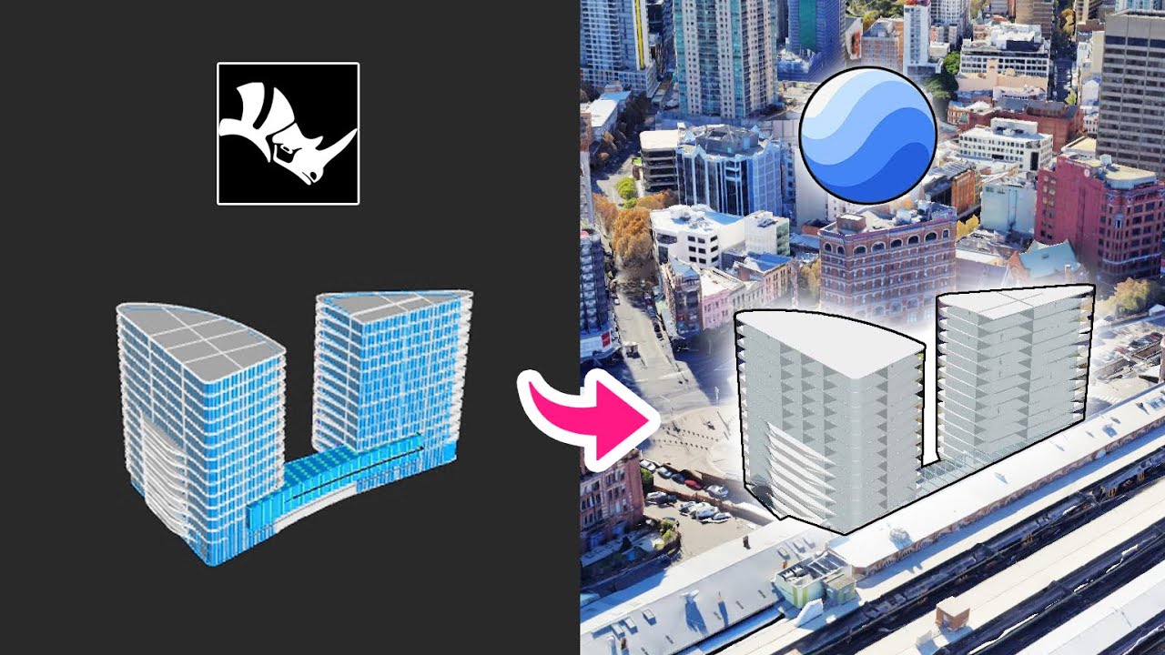 Place Rhino Model in Google Earth | Interactive Presentation - Dezign Ark