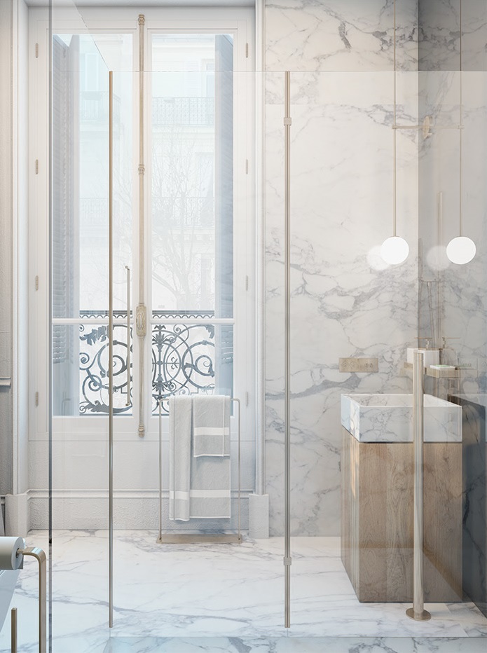 Exquisite flat in Paris. - Dezign Ark