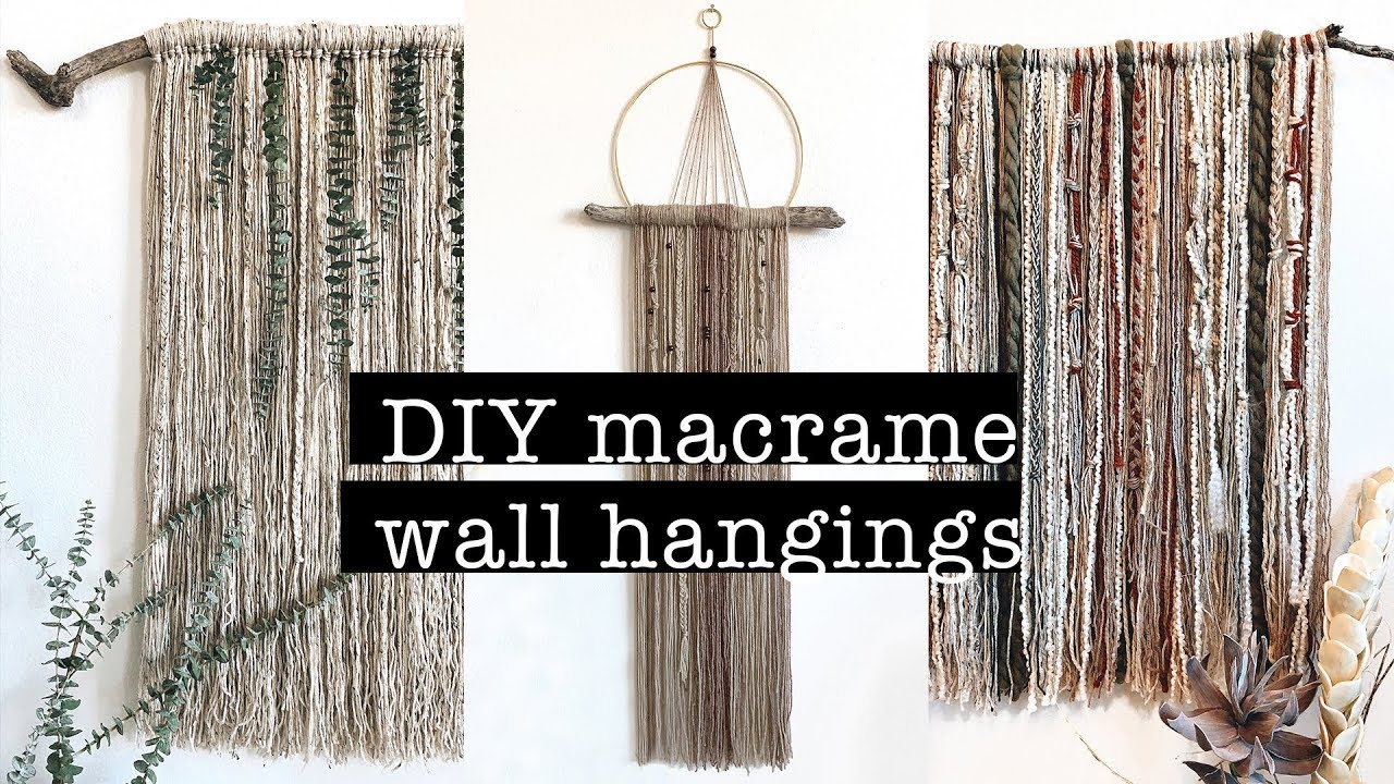 DIY Macrame Wall Hangings (beautiful & easy) | XO, MaCenna - Dezign Ark