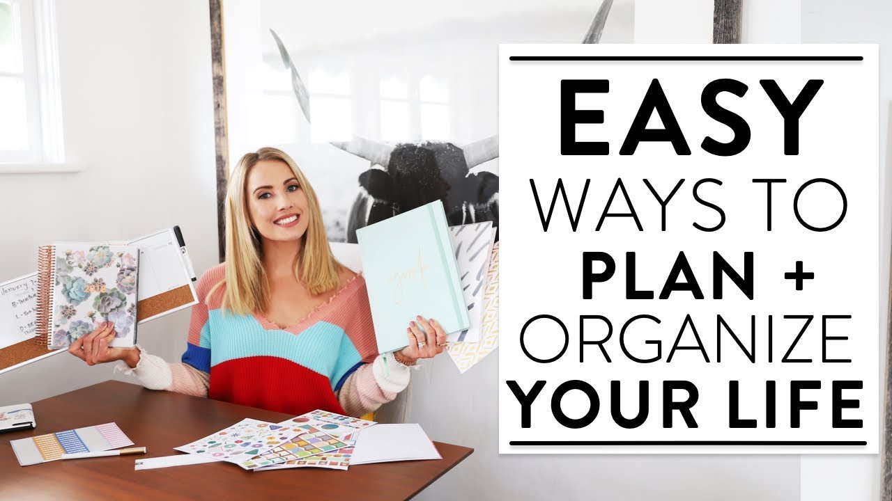 How I Plan and Organize My Life to Get Things Done! - Dezign Ark