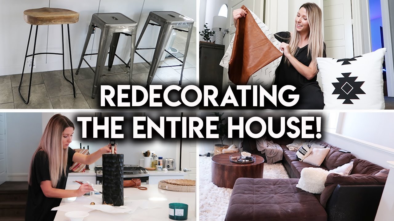 REDECORATING MY HOUSE | NEW FURNITURE + DIY DECOR IDEAS - Dezign Ark