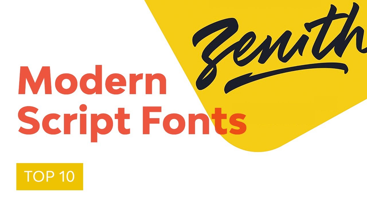 10 Top Beautiful Modern Script Fonts - Dezign Ark
