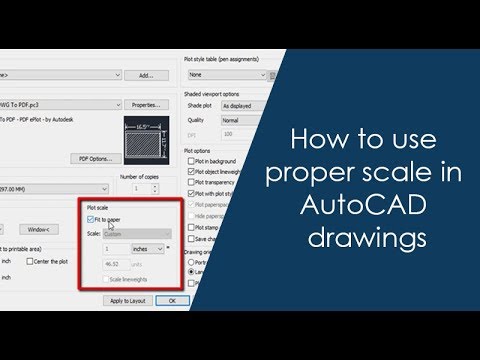 How to use proper scale in AutoCAD drawings - Part 1 of 2 - Dezign Ark