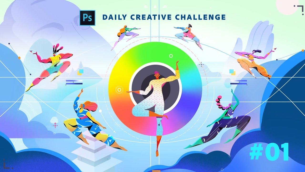 Photoshop Daily Creative Challenge #01 - Dezign Ark