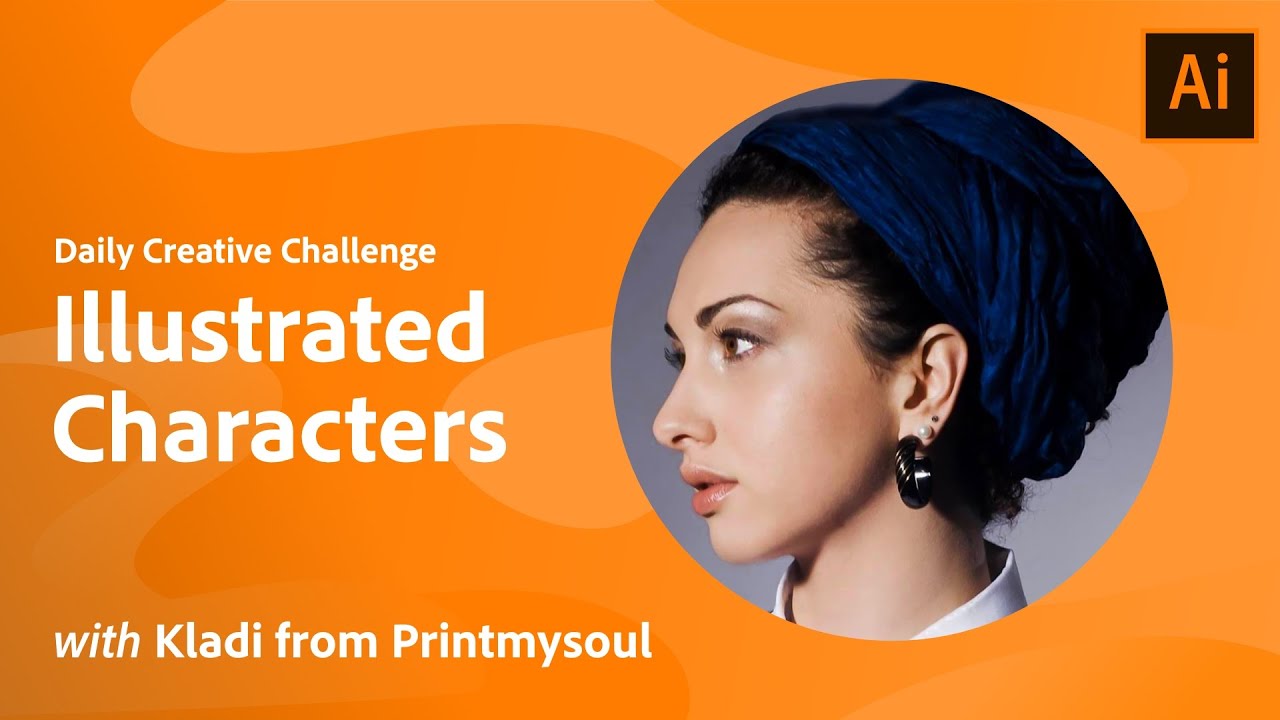Adobe Illustrator Daily Creative Challenge - Illustrated Characters ...