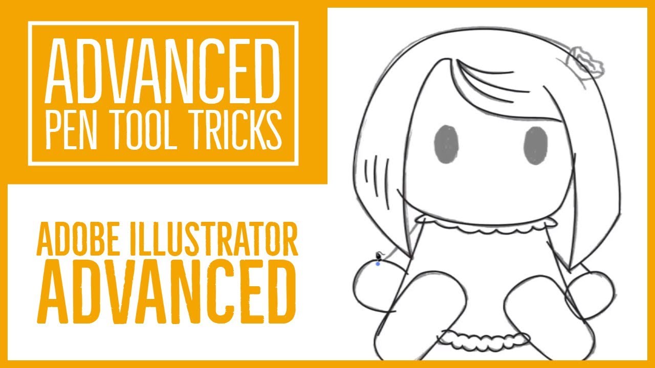 Advanced Pen Tool Tricks using Adobe Illustrator - Illustrator Advanced ...