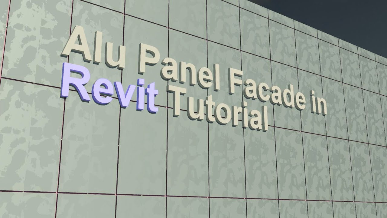 Aluminum Panel Facade in Revit - Dezign Ark