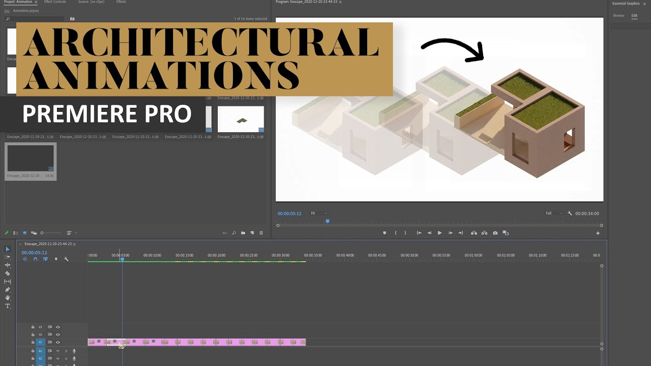 Beginner's guide to Architectural Animations in Premiere Pro - Dezign Ark
