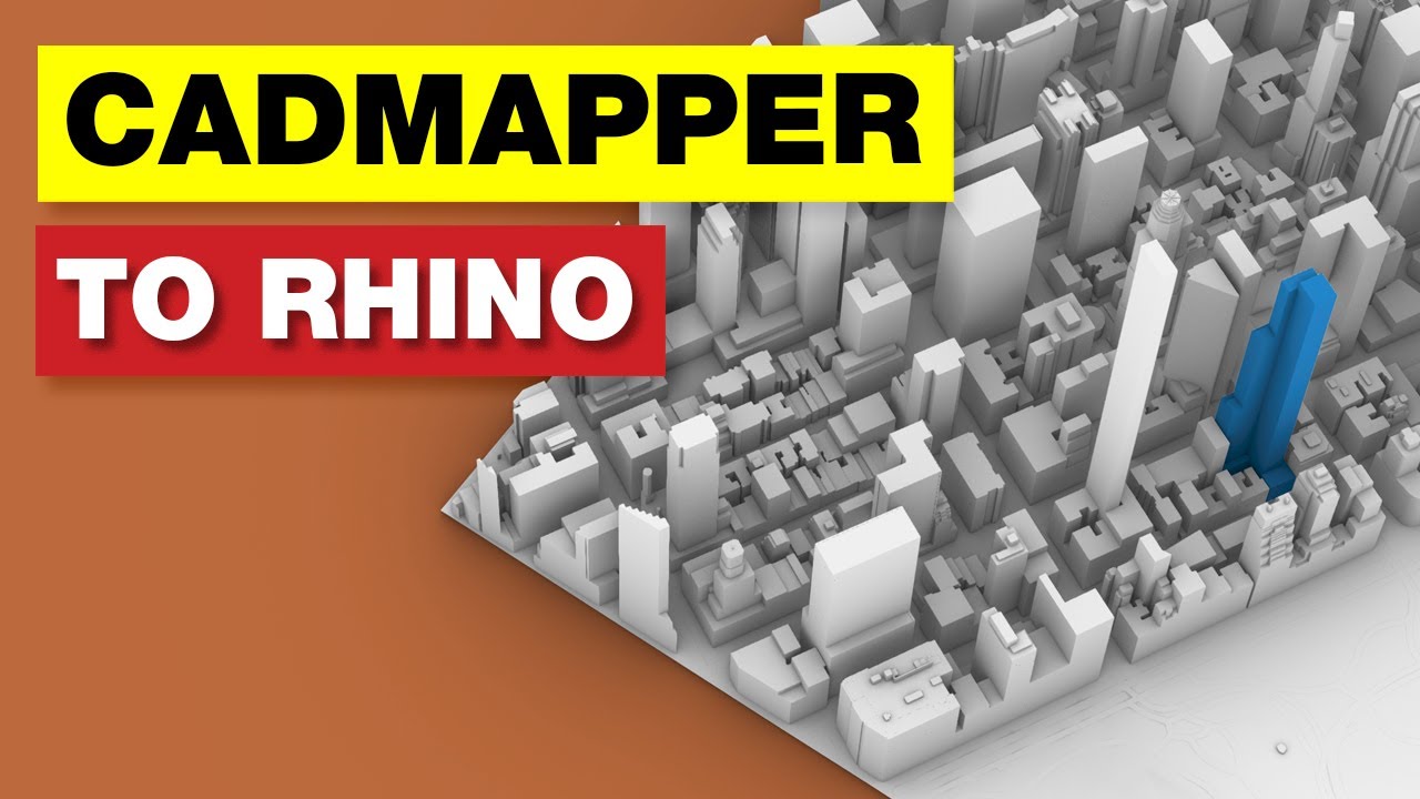 CADMAPPER to Rhino Tutorial - Dezign Ark