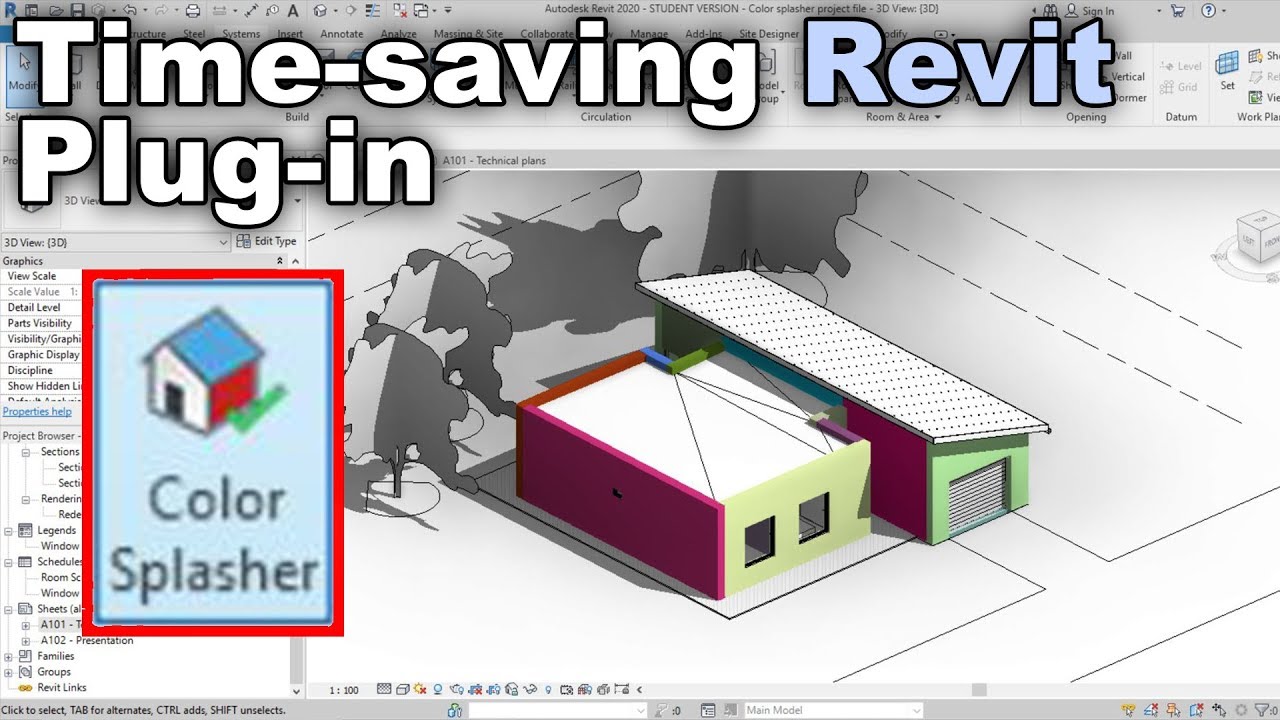 Color Splasher in Revit Tutorial - Dezign Ark