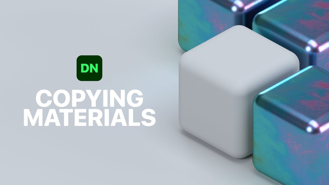 Copy Materials with the Sampler Tool in Adobe Dimension - Dezign Ark