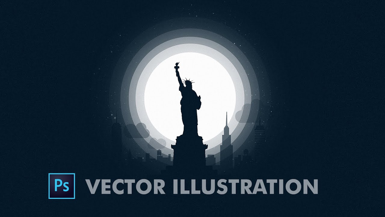 Create Vector Illustration by Photoshop - Dezign Ark