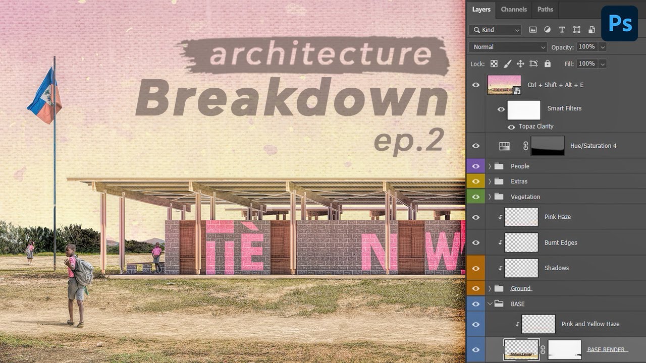 Creating the Main Image of a Competition Board - Breakdown Ep.2 ...