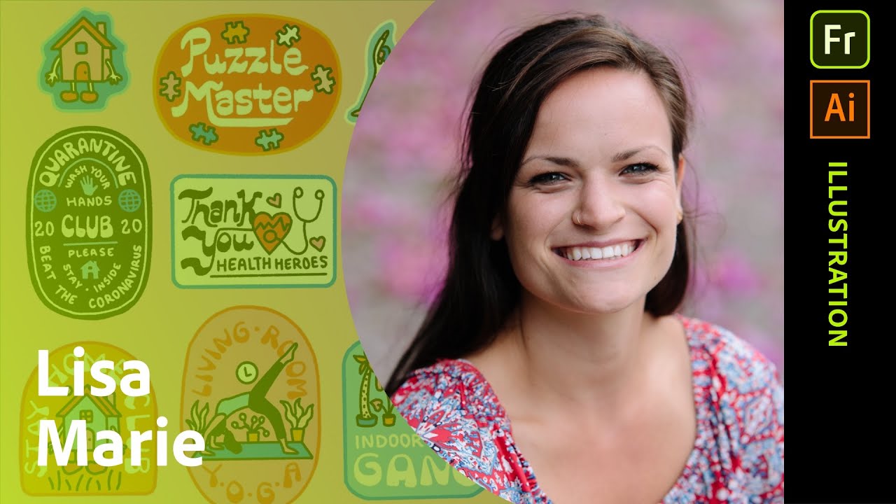 Designing Illustrated Badges with Made by Lisa Marie - 1 of 2 - Dezign Ark