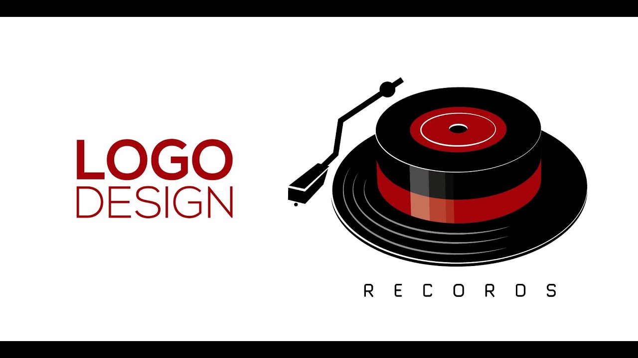 Designing Logo in Illustrator for RECORDS Brand - Dezign Ark