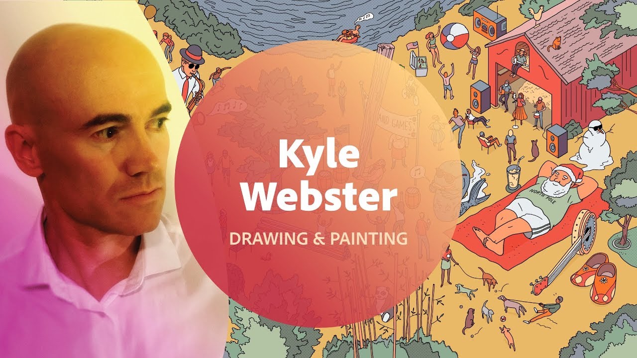 Drawing & Painting in Photoshop with Kyle Webster - 1 of 2 - Dezign Ark