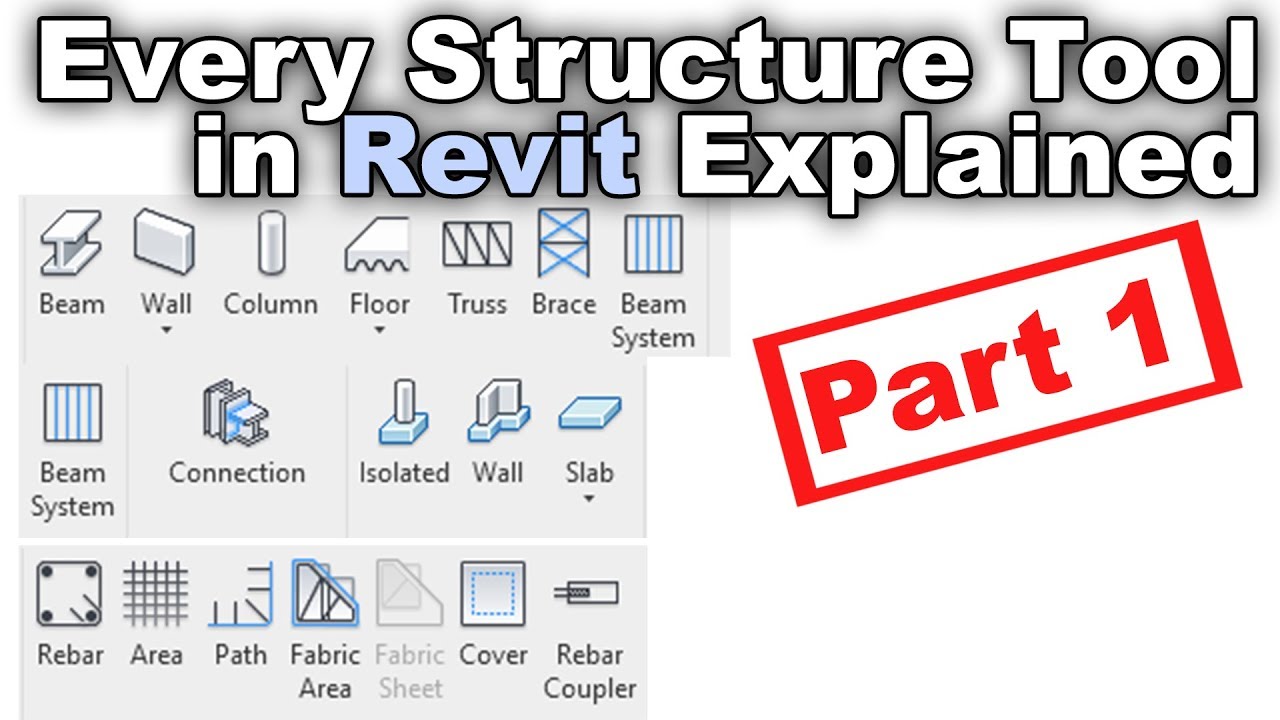 Every Structure Tool in Revit Tutorial Part 1 - Dezign Ark