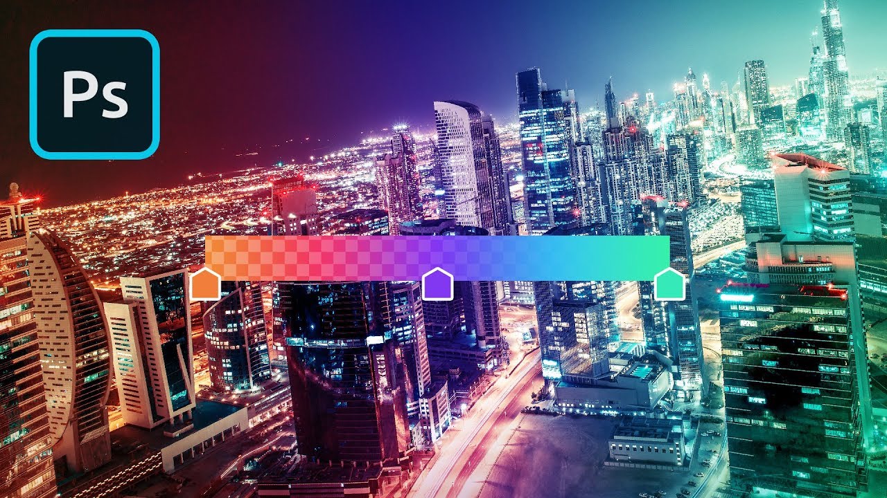 Gradient Photo Effects Photoshop Tutorial - Dezign Ark