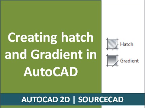 Hatch and Gradient commands of AutoCAD - Dezign Ark