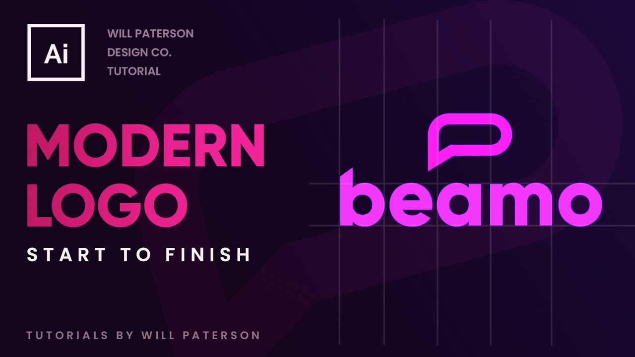 How To Design A Professional Modern Logo #3 🏻 - Dezign Ark