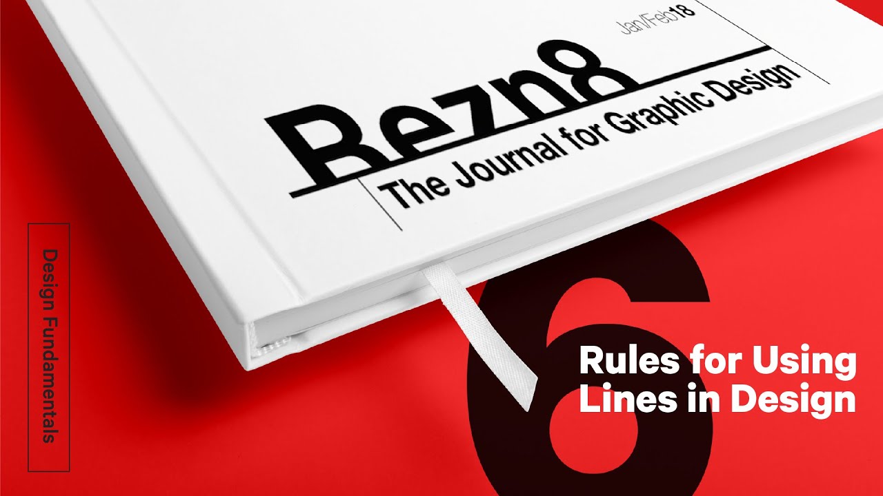 How to Design with Lines and Typography - Dezign Ark