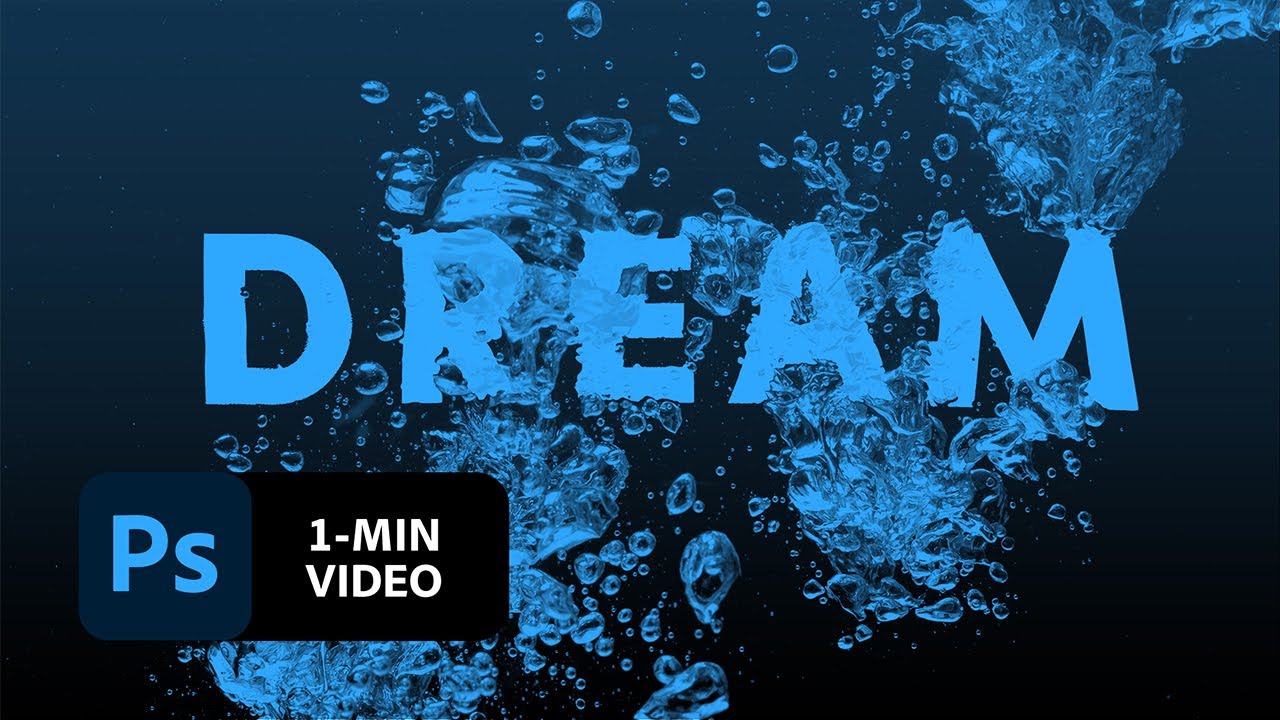 How to Make Underwater Text in Photoshop | Adobe Creative Cloud ...