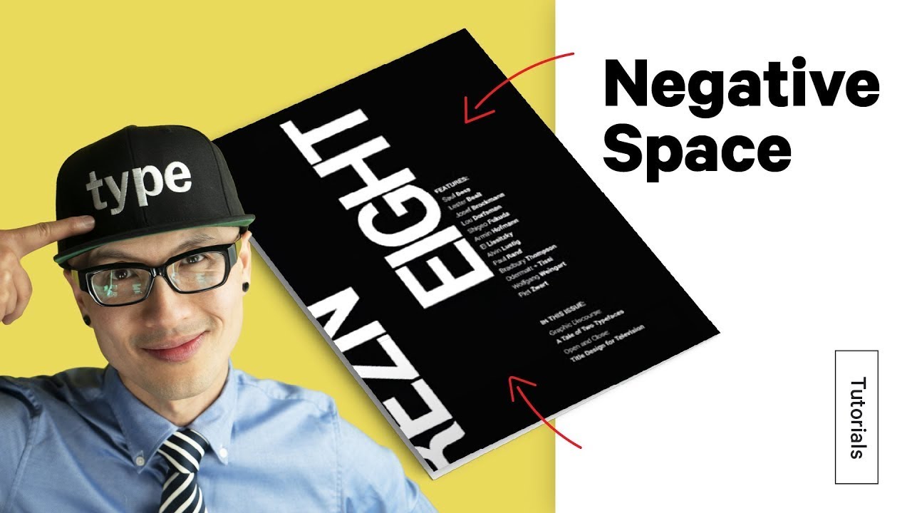 How to Use Negative Space to Improve Your Design Layouts – Typography ...