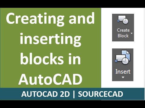 How To Make And Insert Blocks In Autocad Dezign Ark