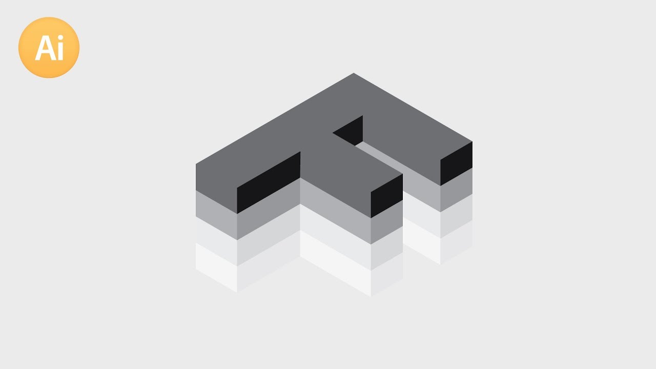 Isometric Lettering Is Rewarding Illustrator Isometric Tutorial