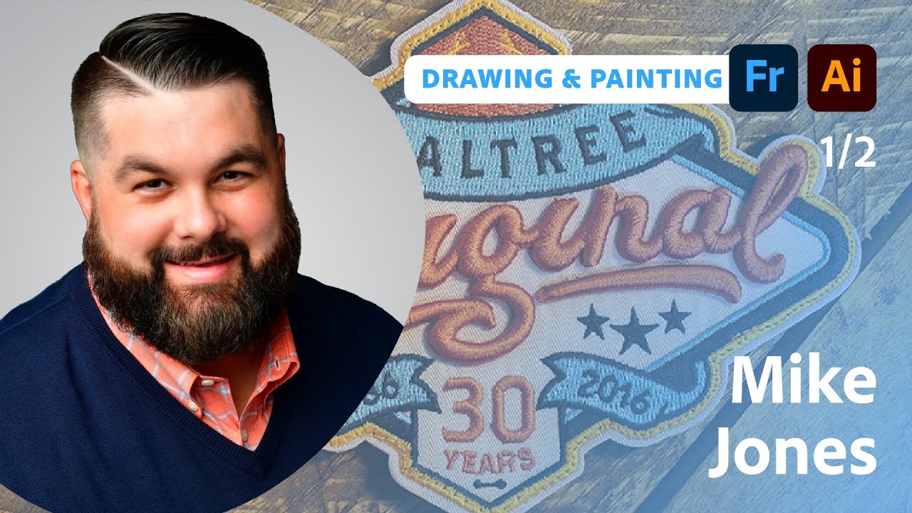 Illustrating Custom Logo Designs with Mike Jones - 2 of 2 - Dezign Ark