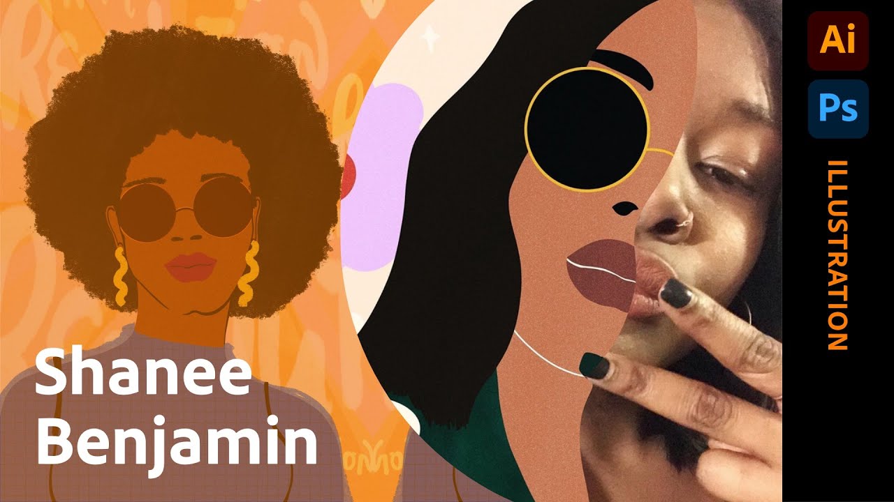 Illustrative Branding with Shanee Benjamin - 1 of 2 - Dezign Ark